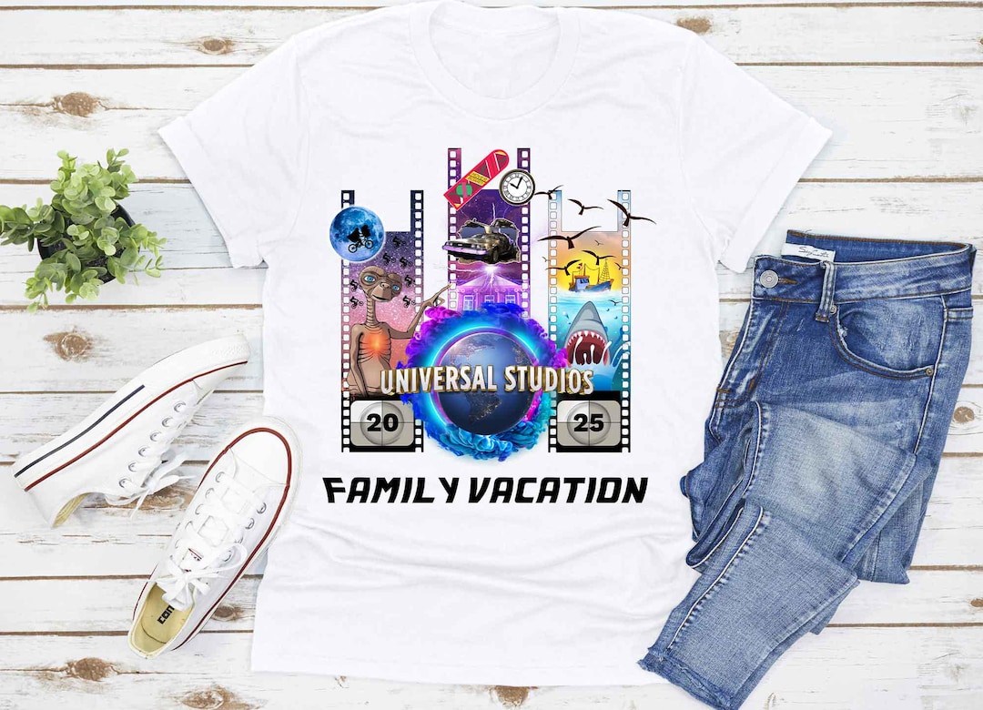 3in1 Custom Universal Family Shirt, 2025 Universal Family Vacation ...