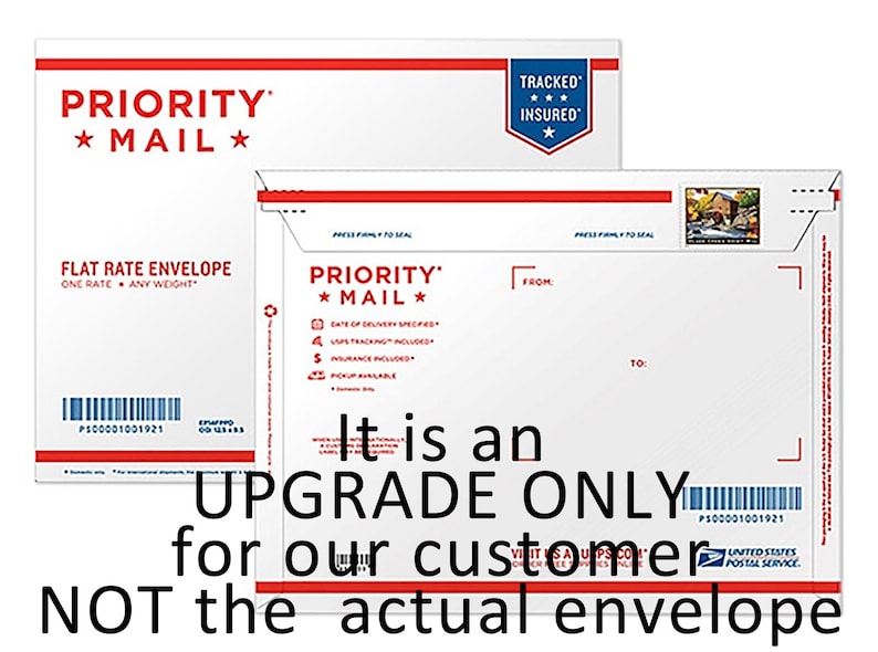 Priority Mail Envelope Upgrade for A to Z Shirts Customers Only From ...