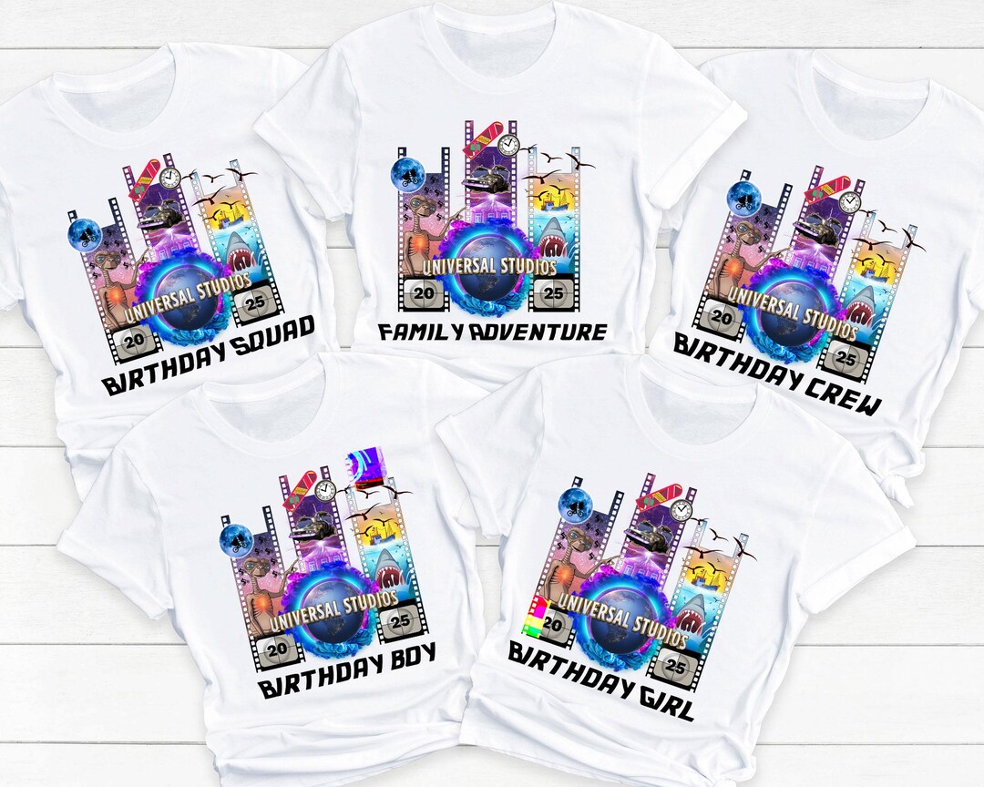 3in1 Custom Universal Family Shirt, 2025 Universal Family Vacation ...