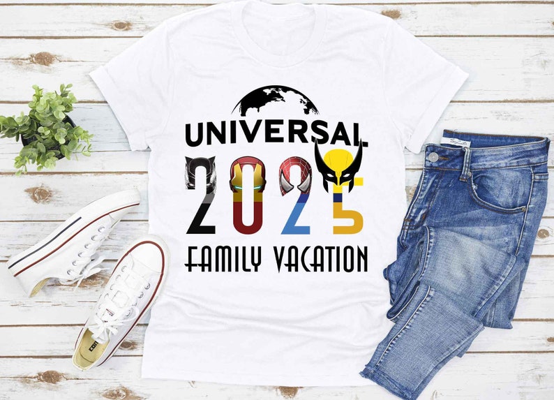 2026 Super Heroes Custom Universal Family Shirt, Custom Universal ...