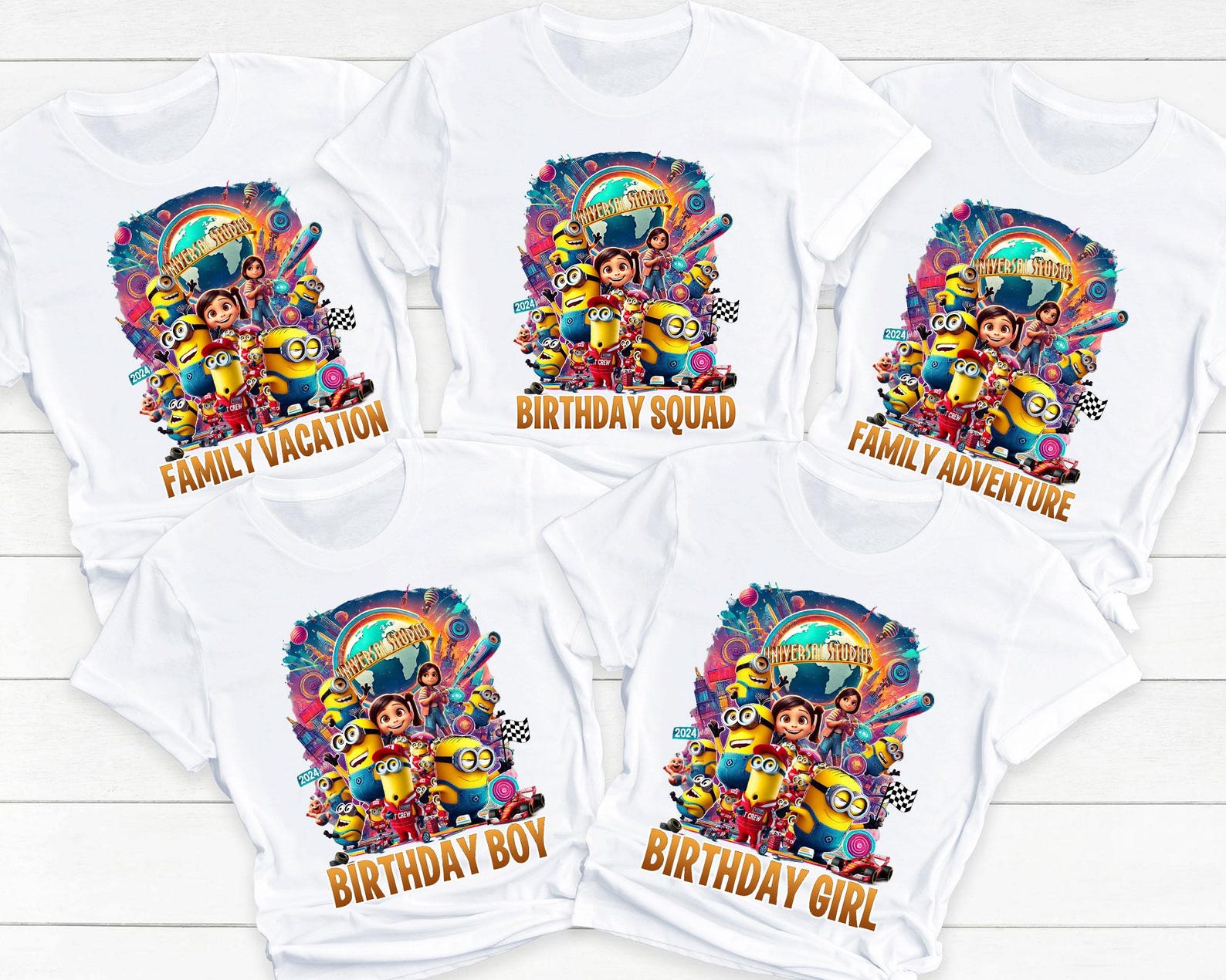 Minions Universal Family Vacation Matching Shirts, Universal ...