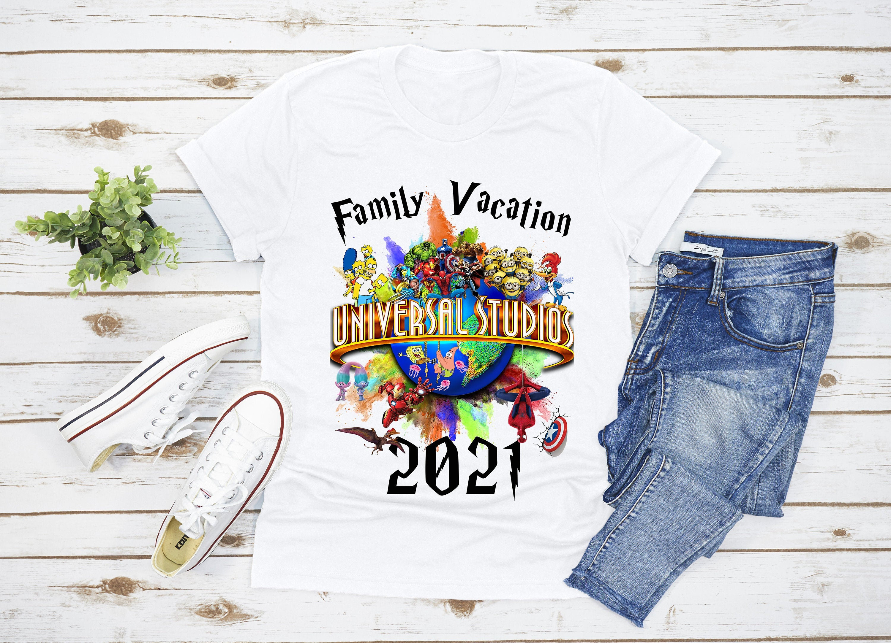 Custom Universal Family Shirt Universal Family Vacation - Etsy