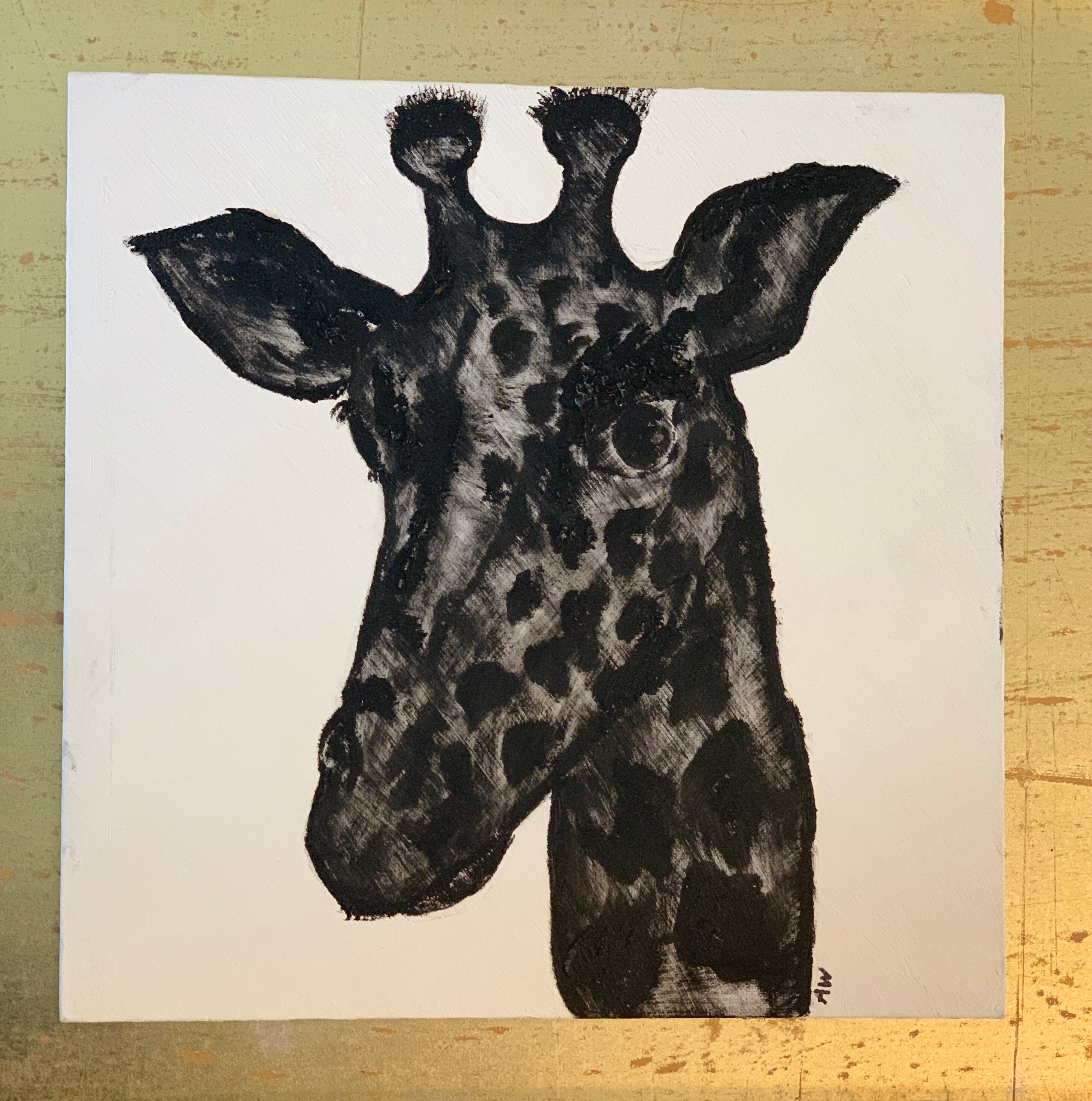 Ink Safari Giraffe - Etsy