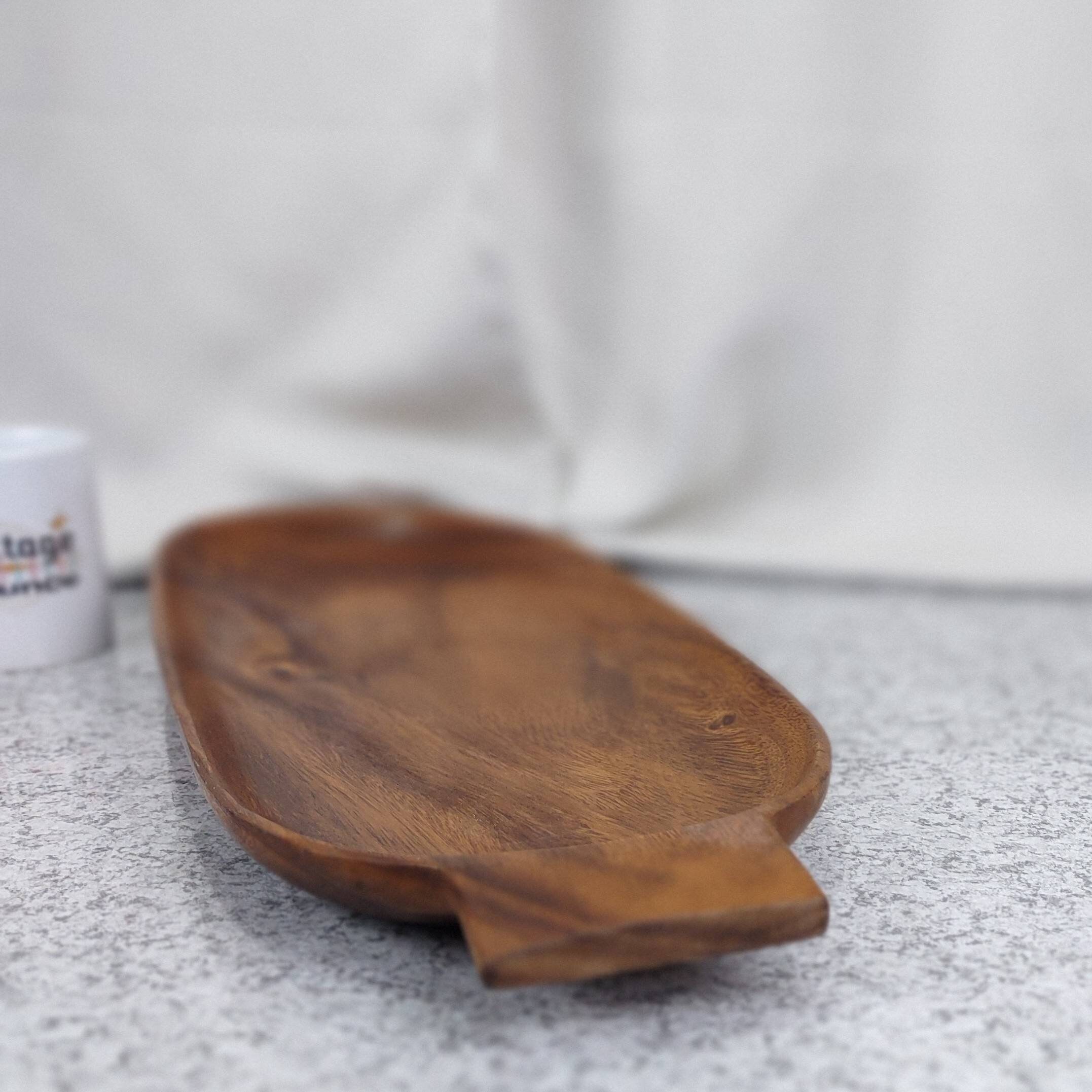 Monkey Pod Tray Monkey Pod Bowl Tiki Tray Wood Tray Wood Bowl Bohemian ...