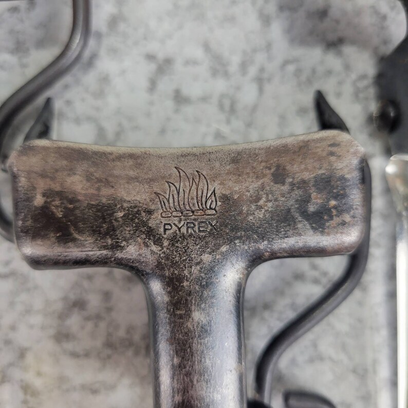 Vintage Blue Pyrex Flameware Pots Set of Four 4 - Etsy