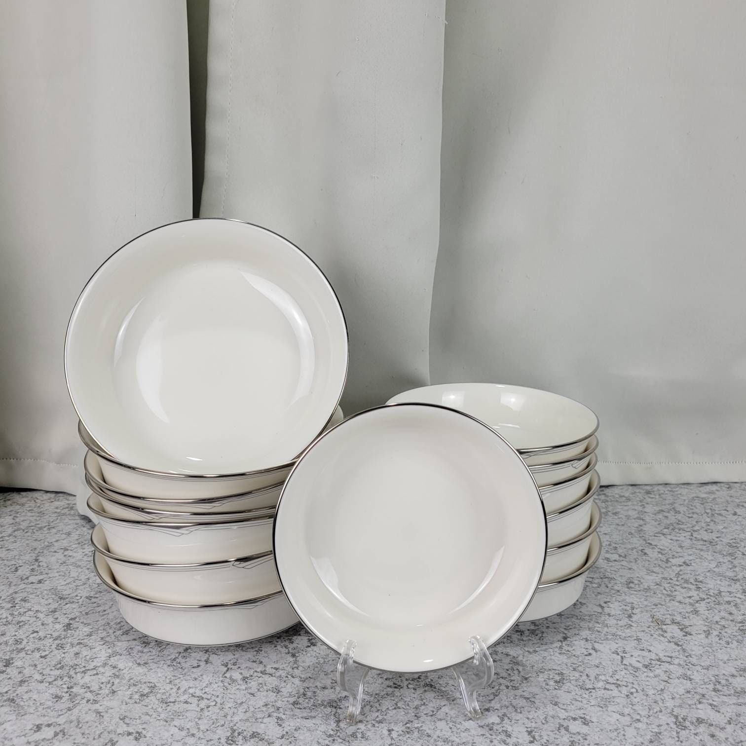 Noritake Sterling Cove China Set (104 Pieces) - 1990s Made in Japan - Etsy