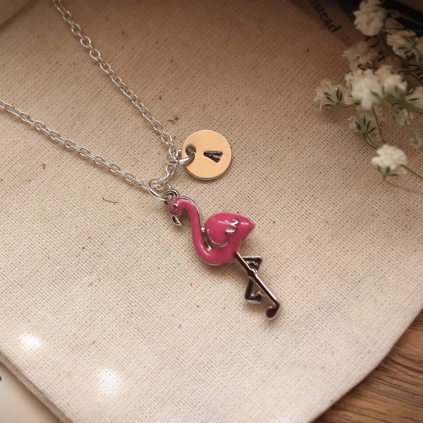 Flamingo Necklace - Etsy