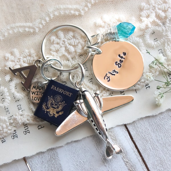 Airplane Keychain - Etsy