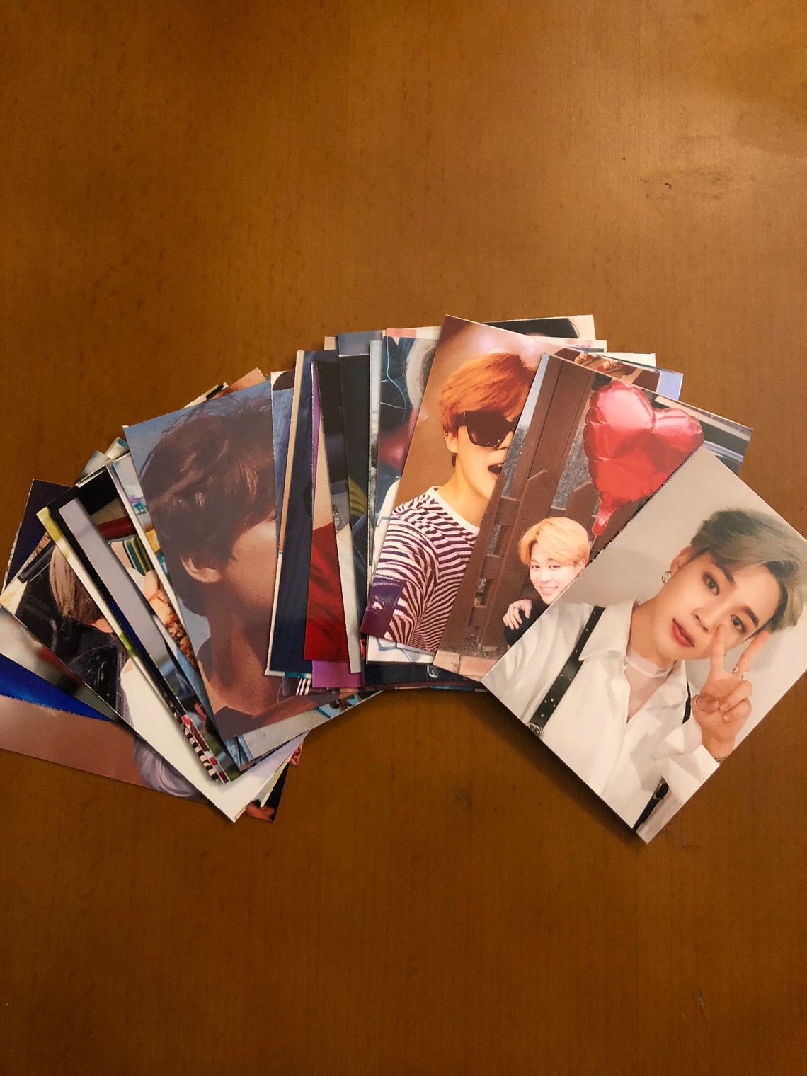 BTS Jimin photo card set | Etsy