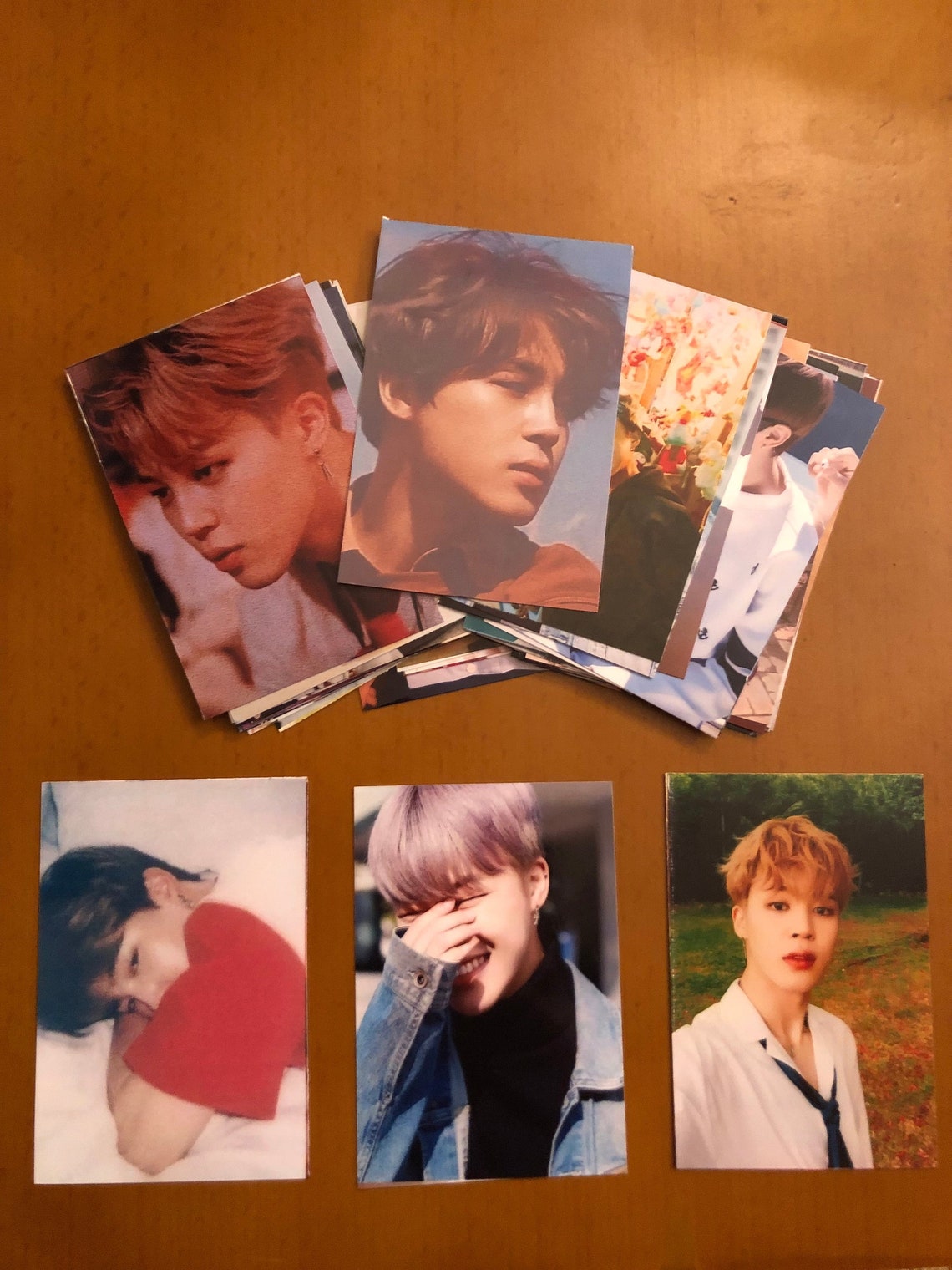 BTS Jimin photo card set | Etsy