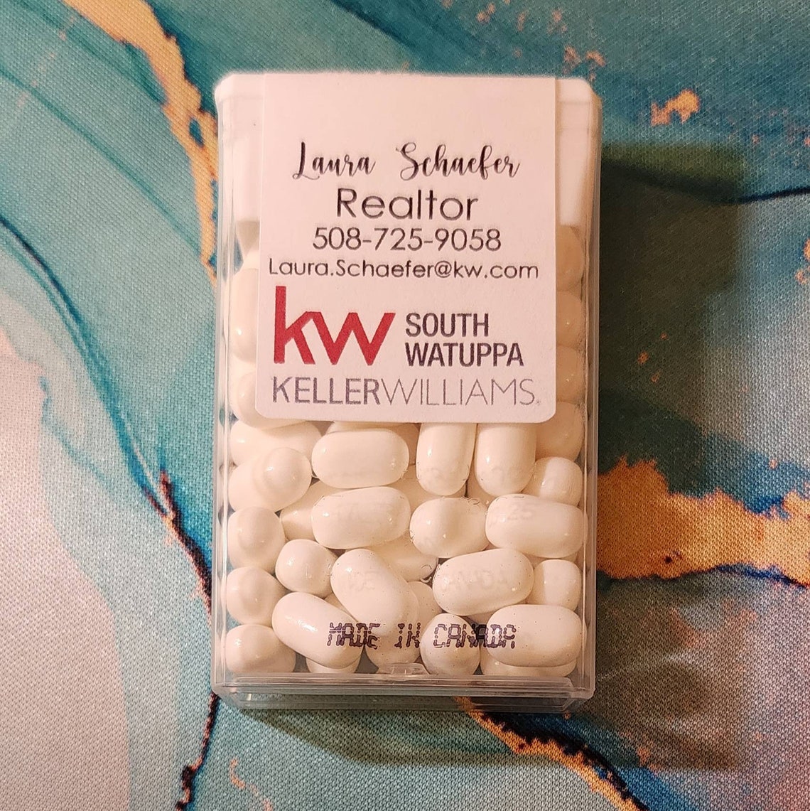 Real Estate Marketing Tic Tac Boxes, Personalized Tic Tac Boxes, Mint ...