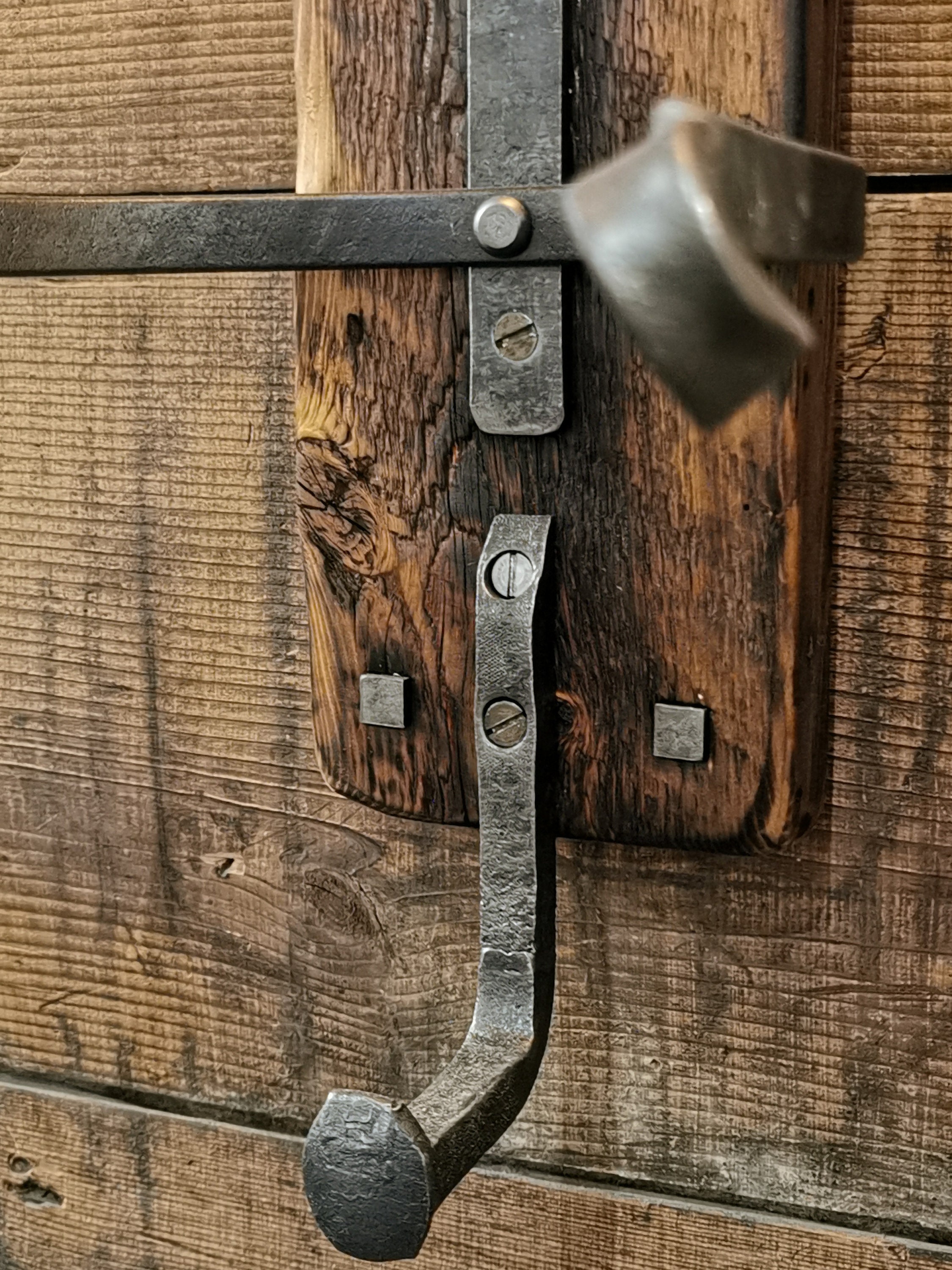 Rustic Hand Forged Cowboy Hat Rack Gift Ranch/barn - Etsy