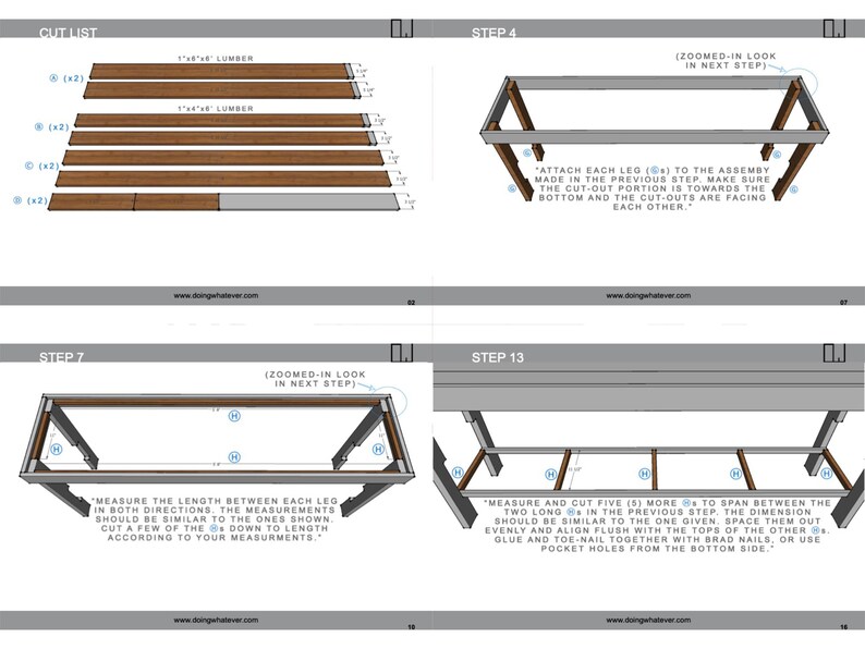 Pallet Wood Display Table - Build Plans (instant Download) - Etsy