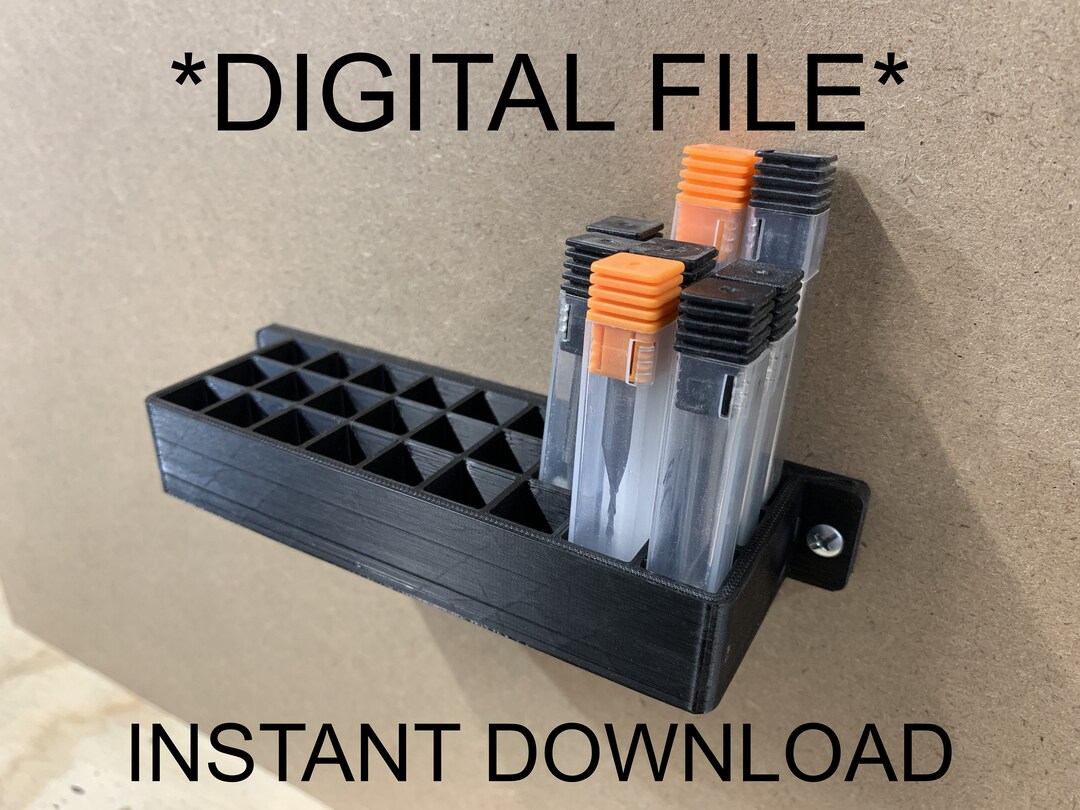 Digital File End Mill Holder Accessories for CNC Bit Holder for Router ...