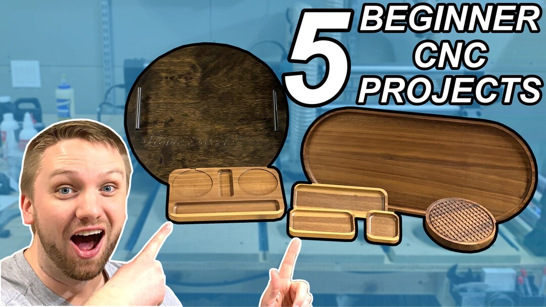 5 Beginner CNC Projects SVG Files for Instant Download Svg - Etsy