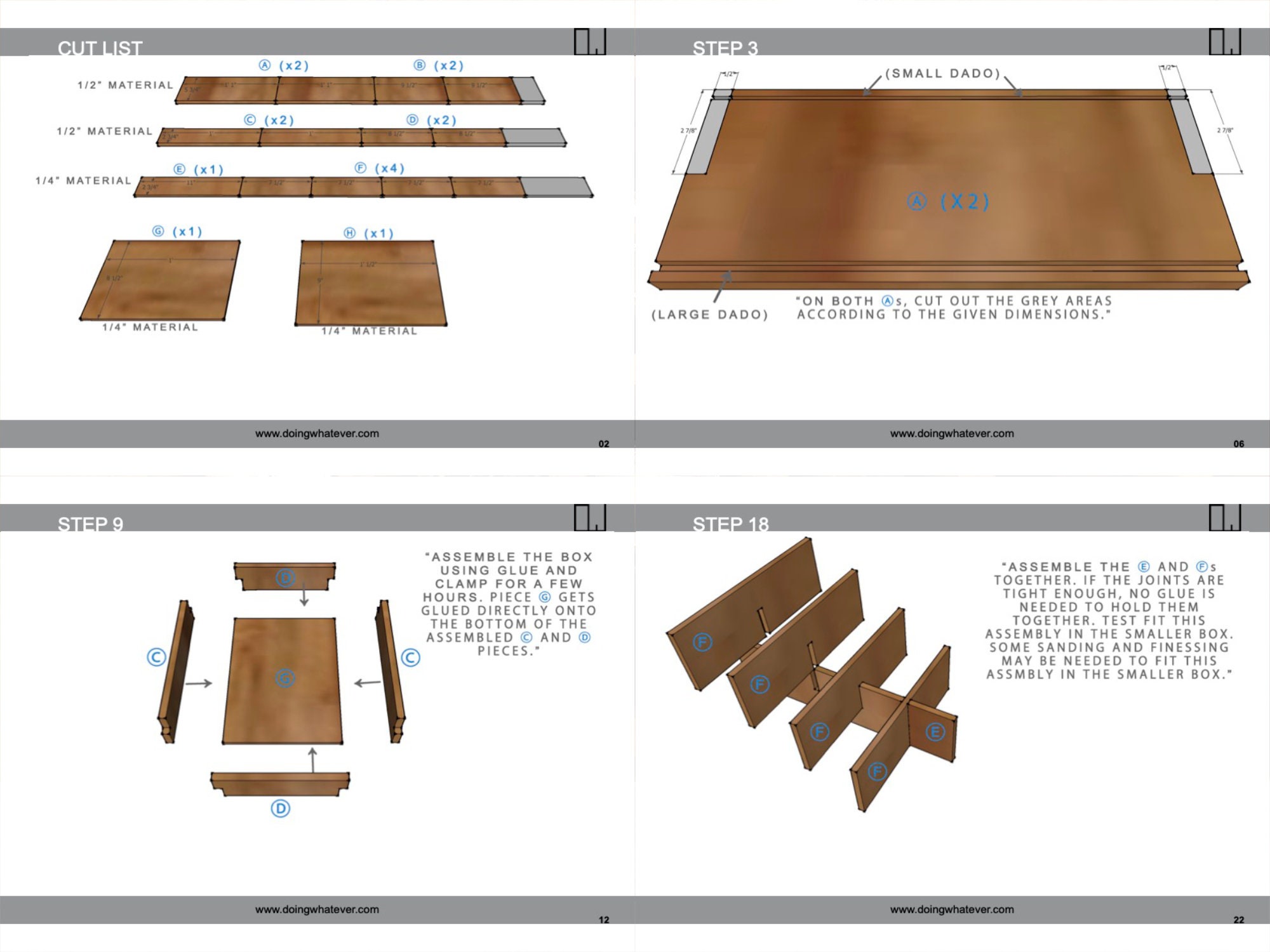 Watch Box Display Case - Build Plans (instant Download) - Etsy