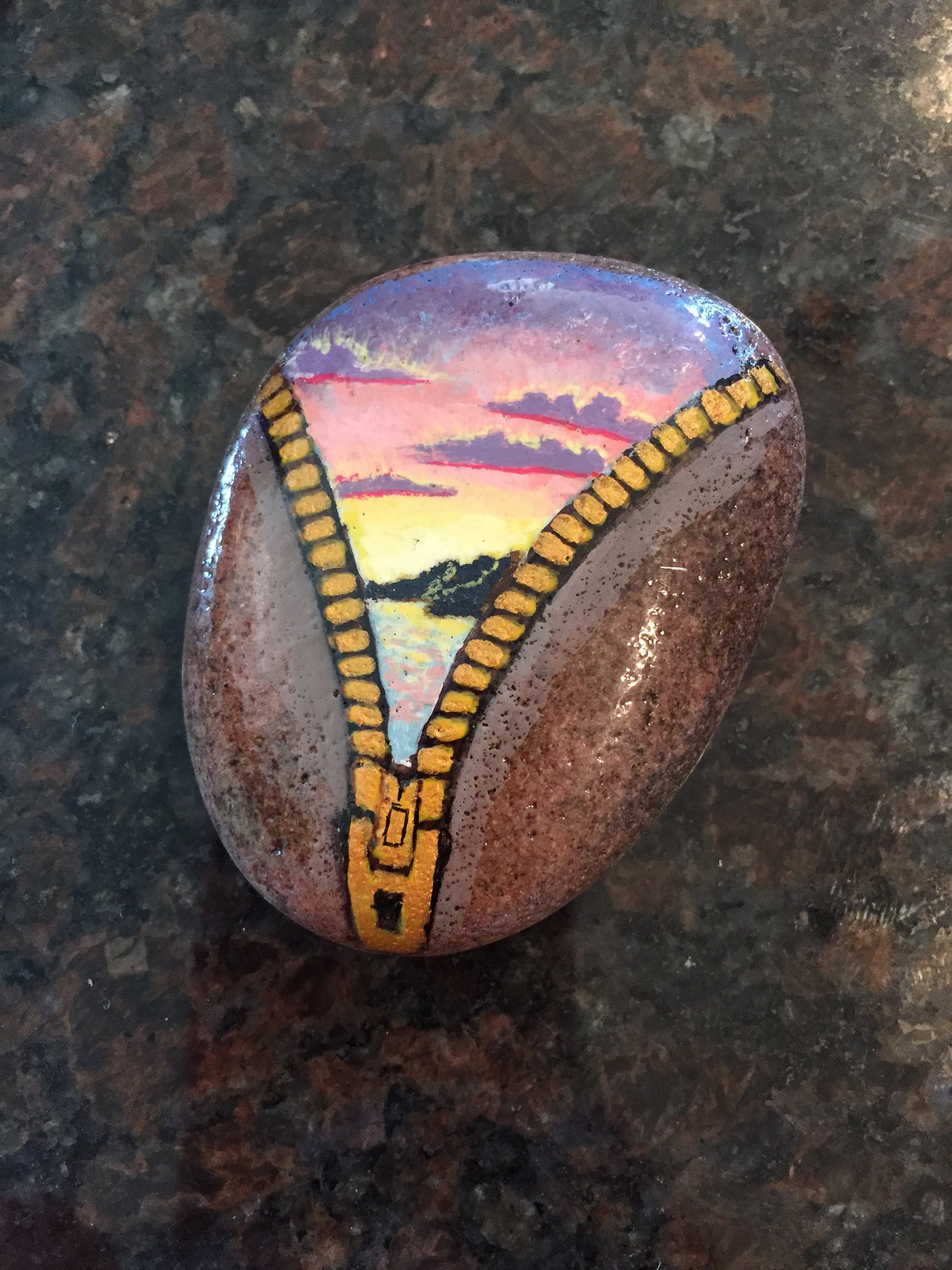 Custom Rock Painting - Send Us Your Own Picture - Etsy