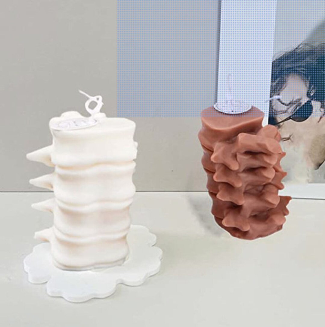 Humans Vertebrae/ Spine Candle/ Chiropractic/ Chiropractor/ Gift ...