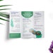 CBD Informational Trifold Brochure PRINTABLE, Digital Brochure, Clean ...