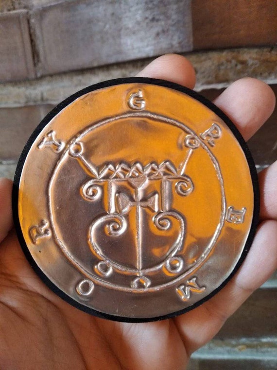 GREMORY Sigil Metal Seal Spirit Goetia Size Aprox 76 Cm - Etsy