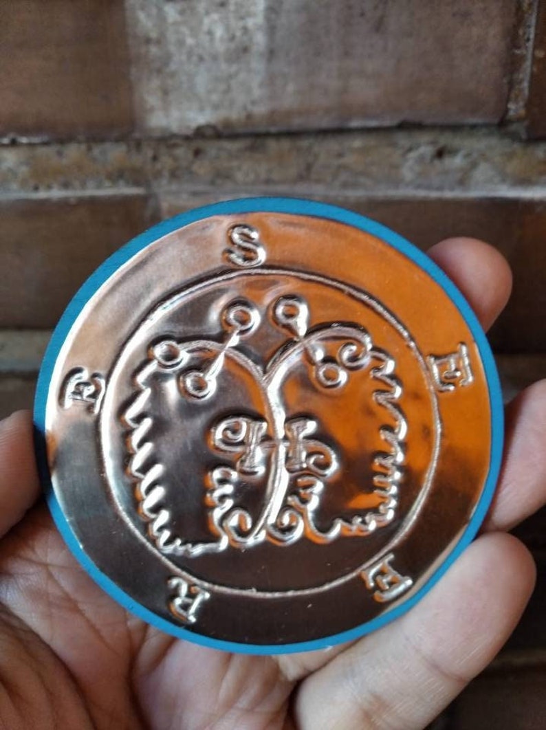 SEERE Sigil Metal Seal Spirit Goetia Size Aprox 76 Cm - Etsy Singapore