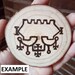 Camio Sigil Wood Burned by Hand Seal Spirit Goetia Size Aprox 8 Cm - Etsy