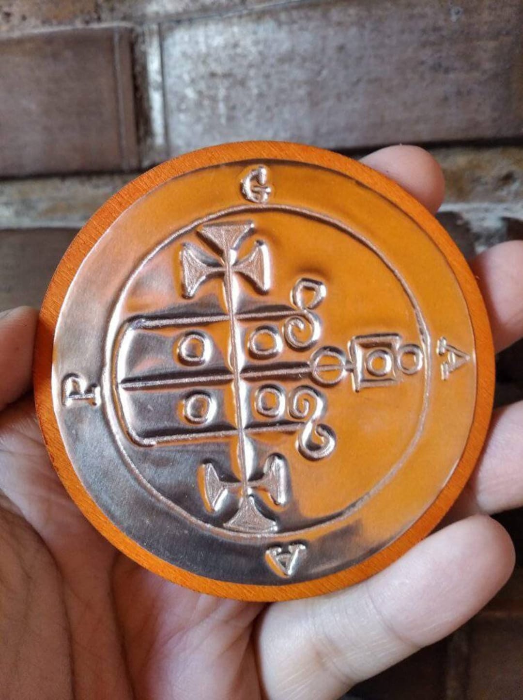 GAAP Sigil Metal Seal Spirit Goetia Size Aprox 7,6 Cm - Etsy