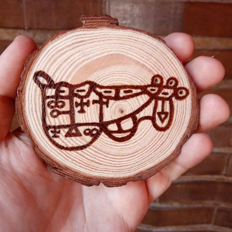 BUNE BIME Sigil Wood Burned by Hand Seal Spirit Goetia - Etsy