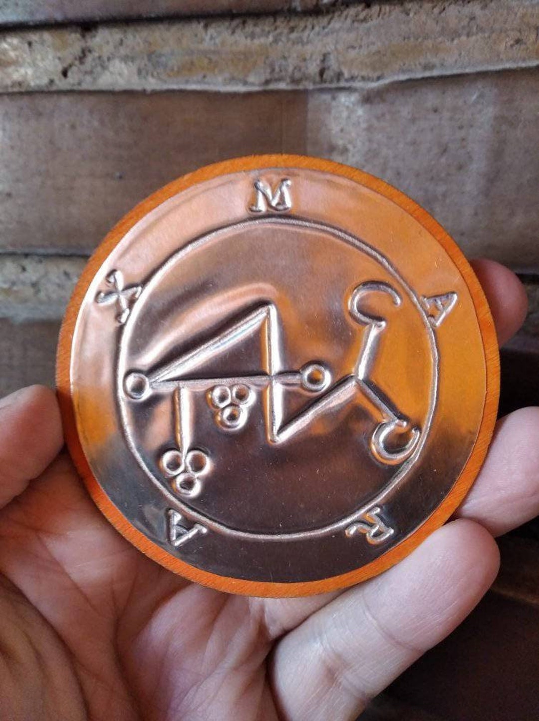 MARAX Sigil Metal Seal Spirit Goetia Size Aprox 7,6 Cm - Etsy Ireland