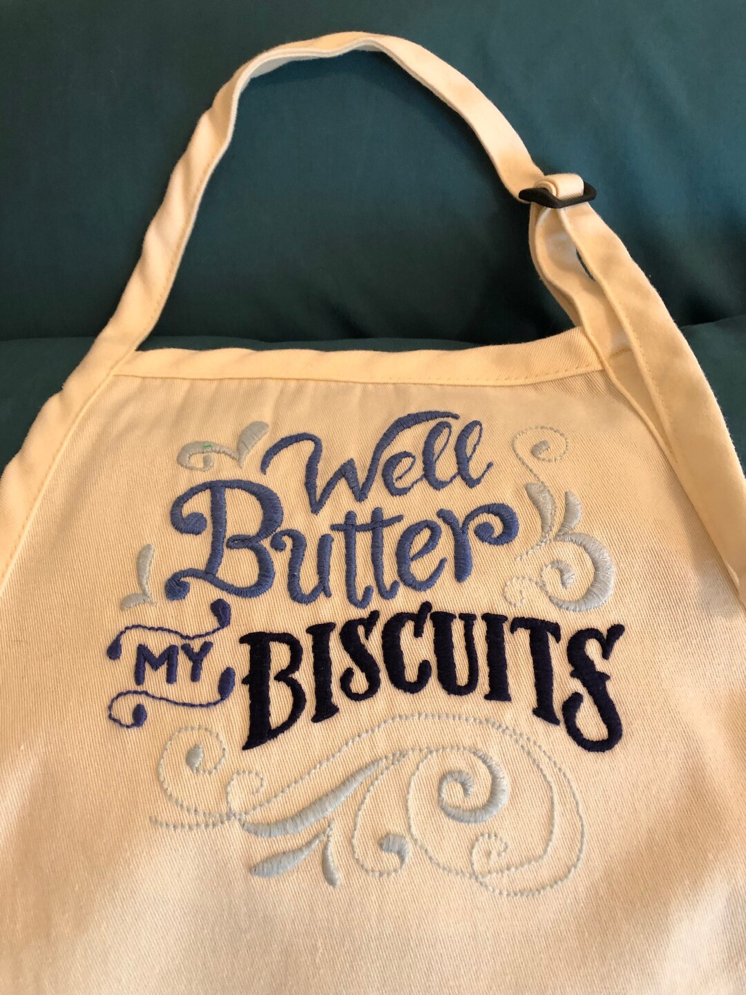 Hand Embroidered Apron, Southern Apron, Southern Hospitality - Etsy