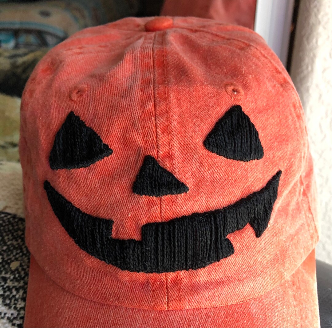 Jack-o-lantern Hat, Pumpkin Hat, Halloween Hat, Costume Hat - Etsy