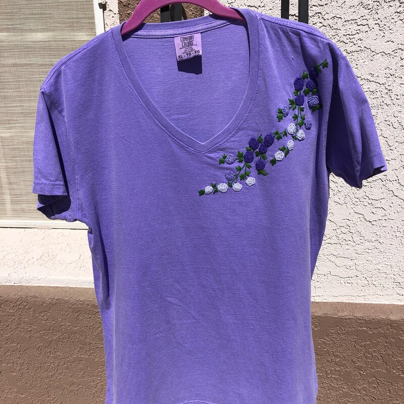 Embroidered T Shirts - Etsy