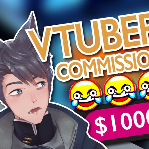 Vtuber Commission design Illustration Rigging Application - Etsy