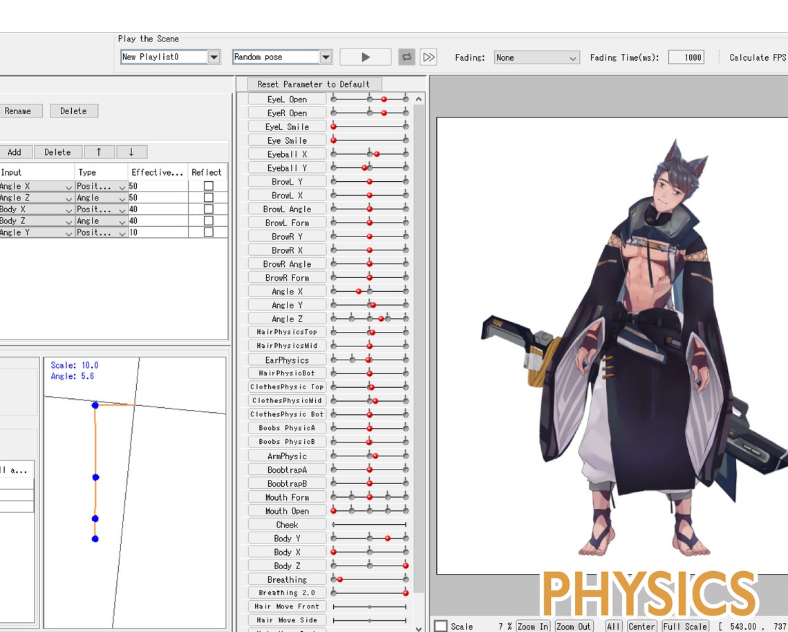 VTuber Commission Design Illustration Rigging Application | Etsy