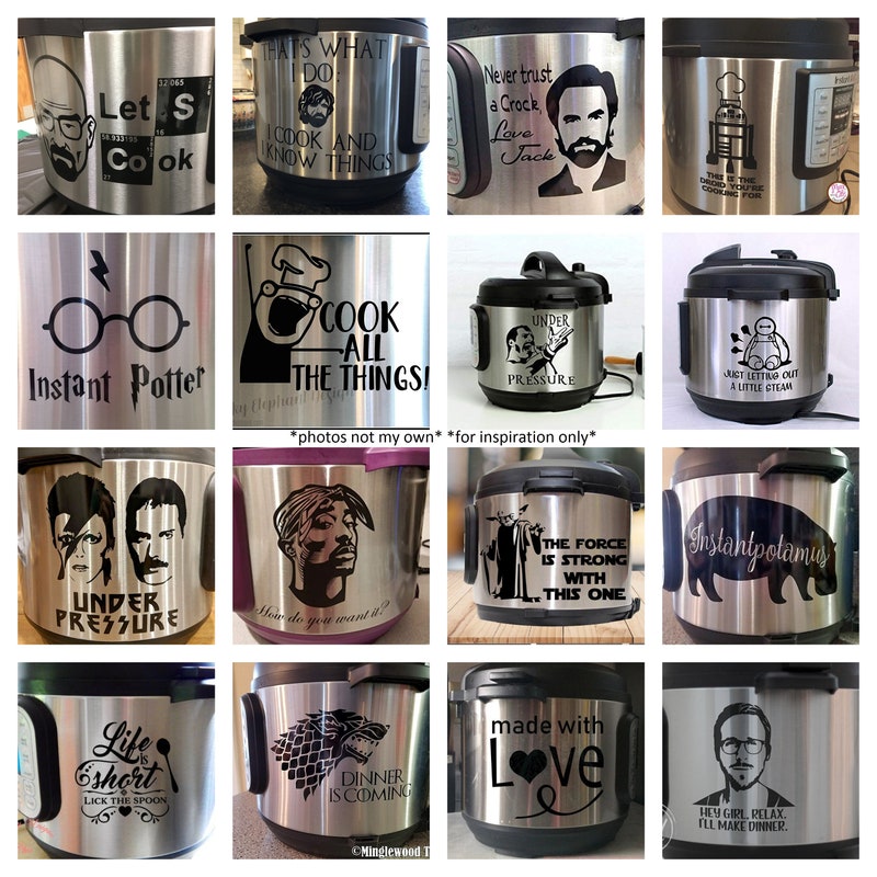Instant Pot Decals - Etsy
