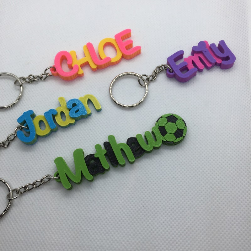 3d Printed Keychains - Etsy