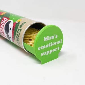 Personalised Pringles Holder | Crisp Tube Gift | Dad Father's Day Gift ...