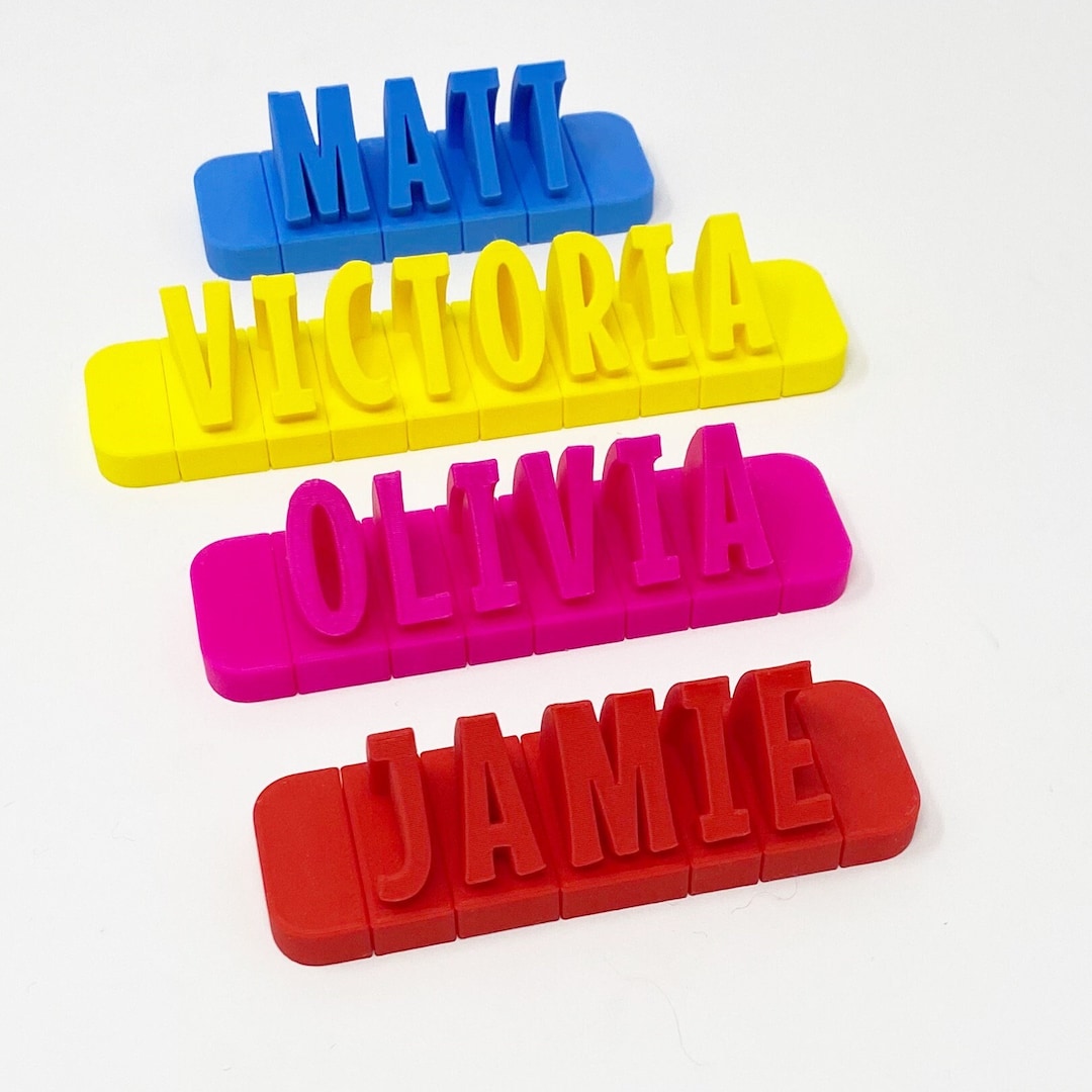 Click Together Cartoon Desk Name Plate - Desk Name Plaque - Teacher ...
