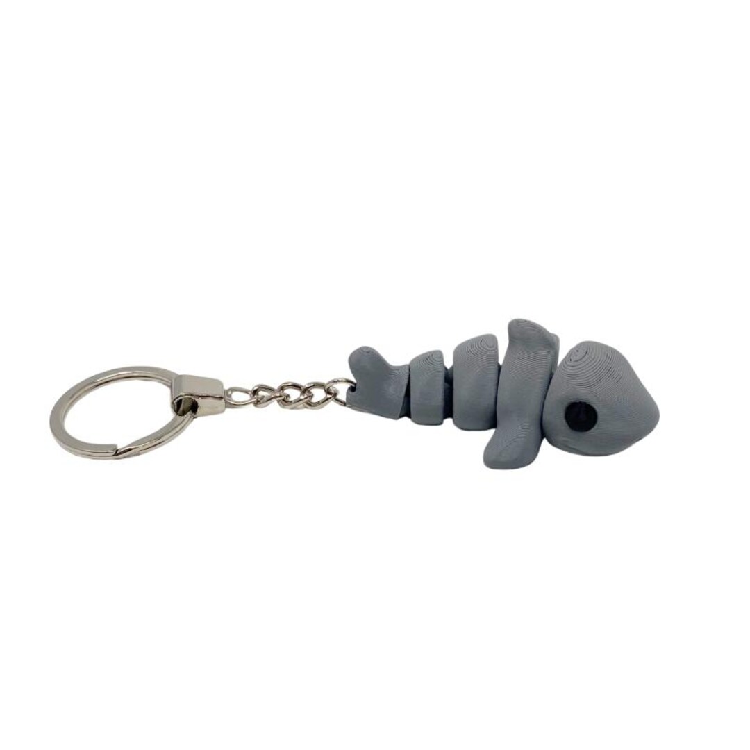 Shark Animal Keyring, Sensory Shark Toy Keyring, Shark Fidget Toy ...