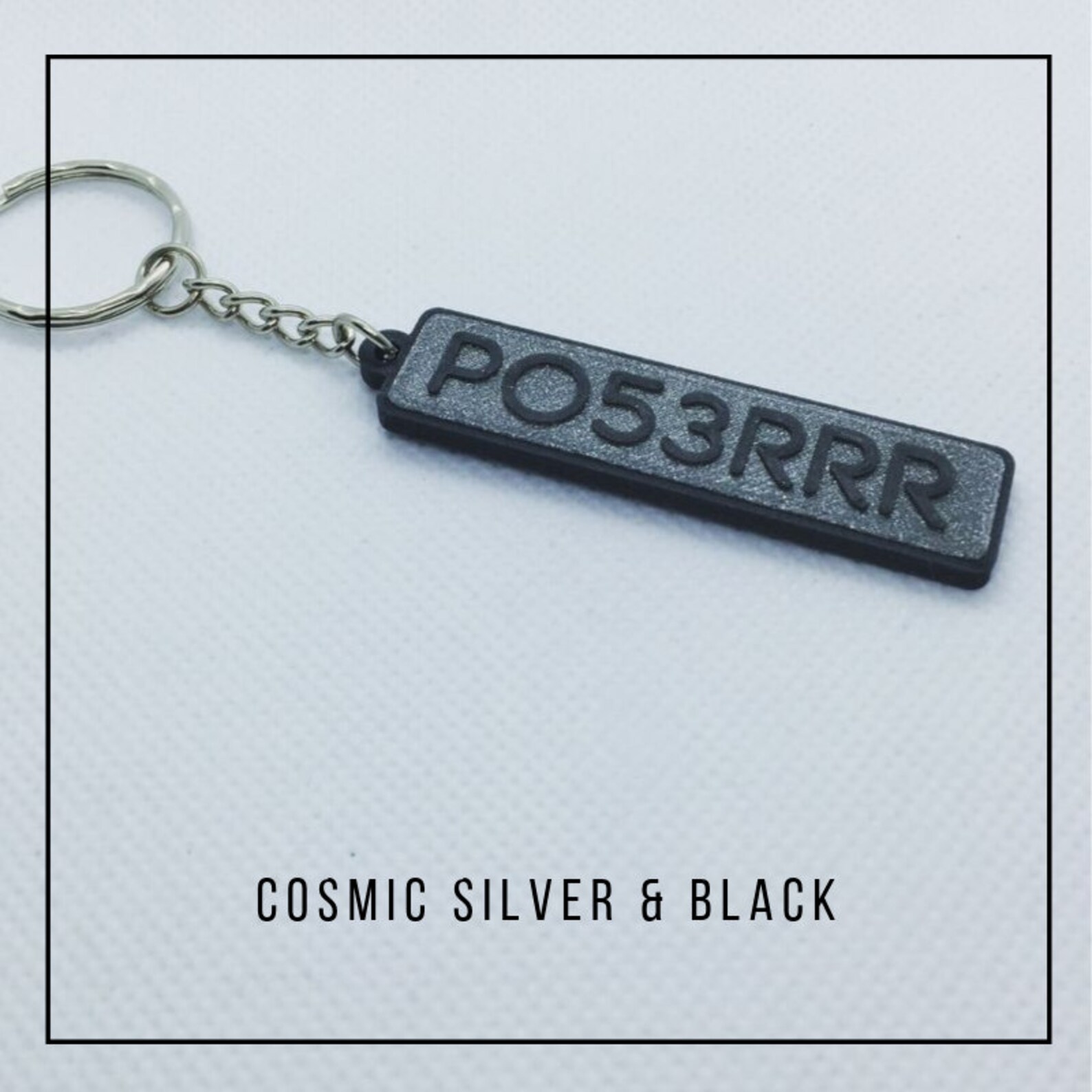 Car Number Plate Key Ring Car Reg Keyring Number Plate | Etsy