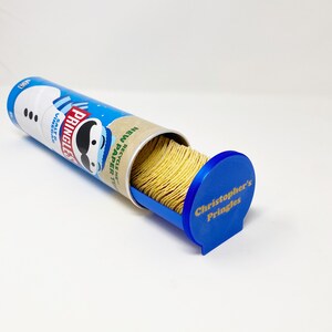 Personalised Pringles Holder | Crisp Tube Gift | Dad Father's Day Gift ...