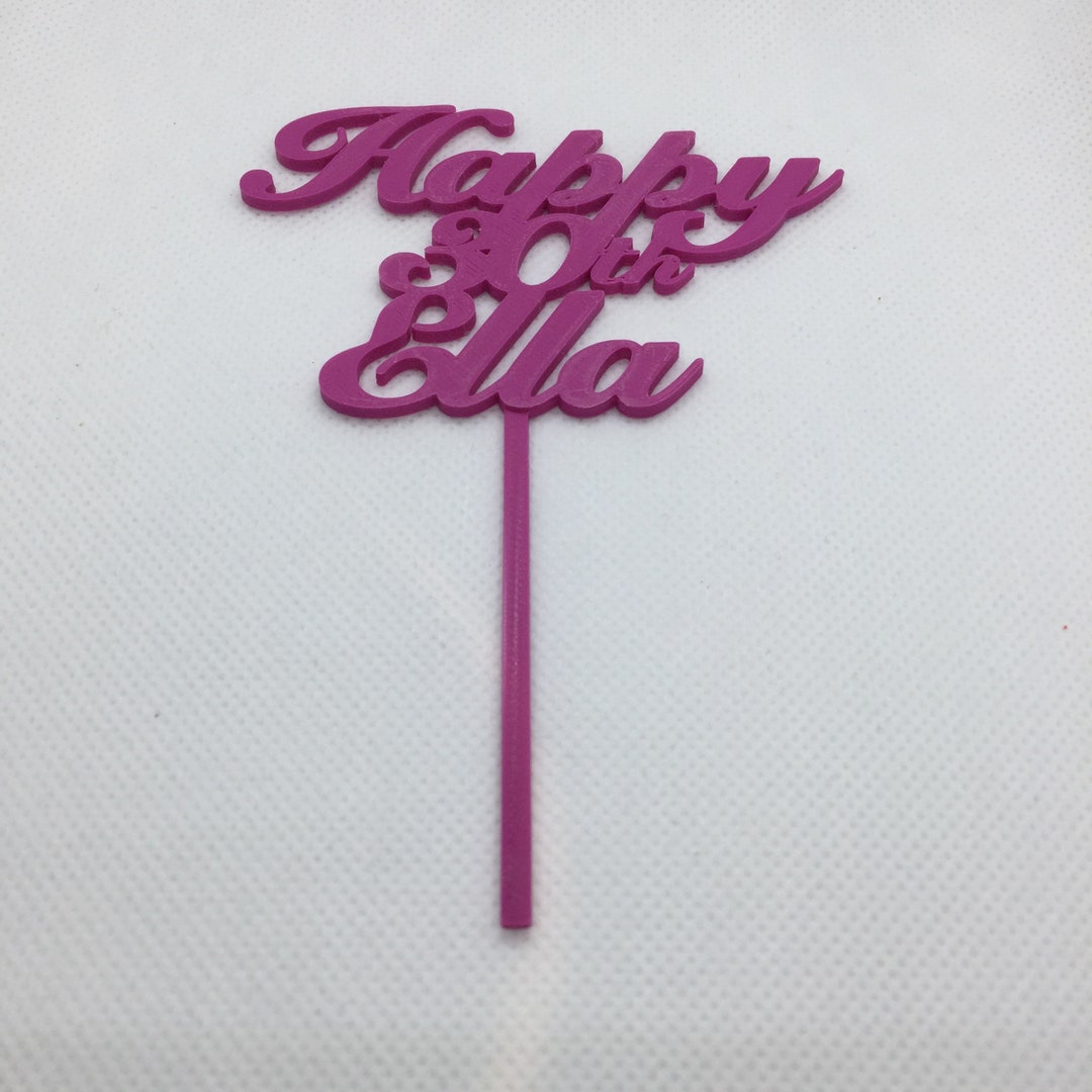 Name Cake Topper,unique Cake Topper,engagement Topper,one Cake Topper ...