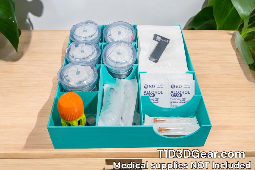 Tandem Tslim Autosoft 90 Infusion Set Drawer Organizer - Etsy