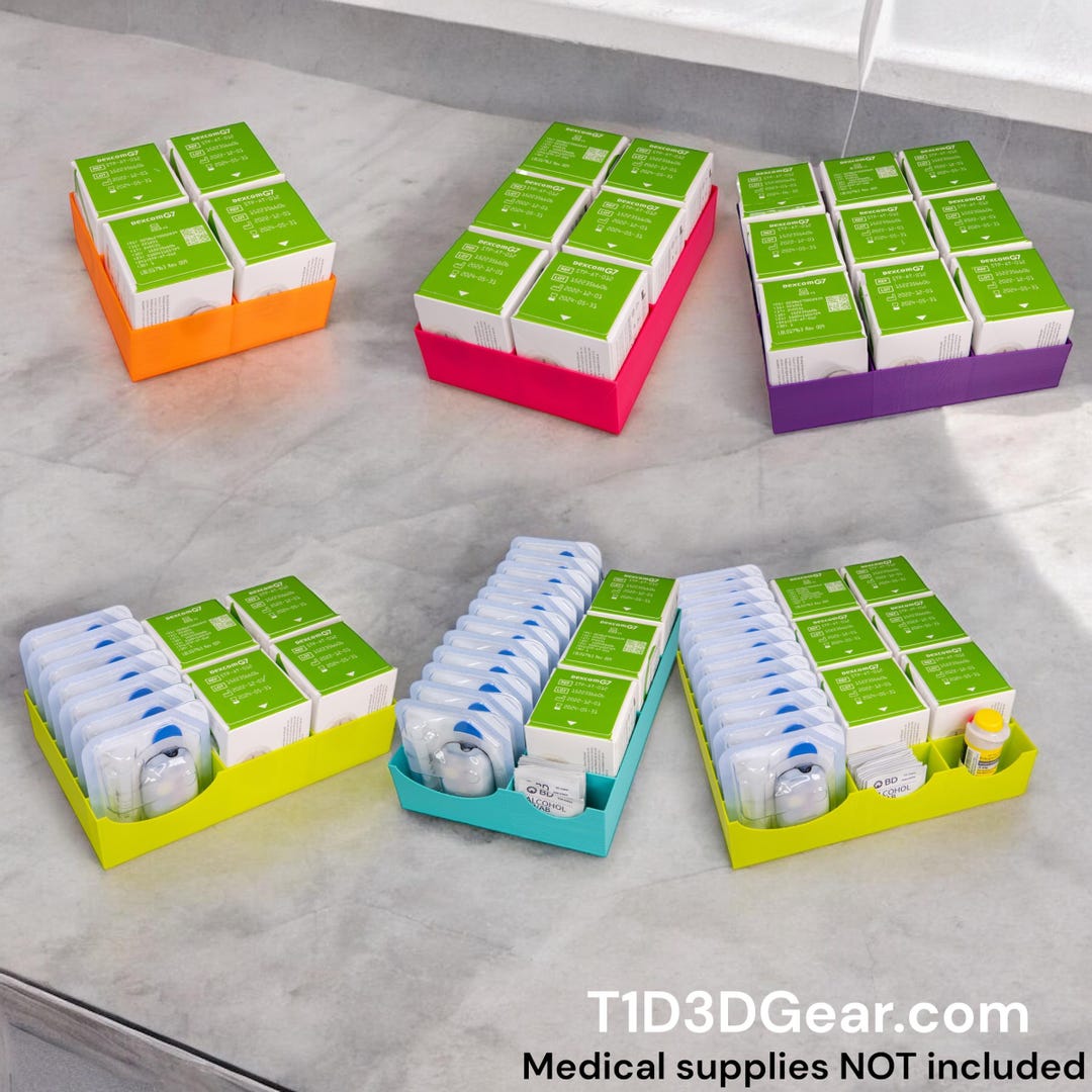 Dexcom G7 CGM Organizer - Seven Designs to Choose From - Etsy