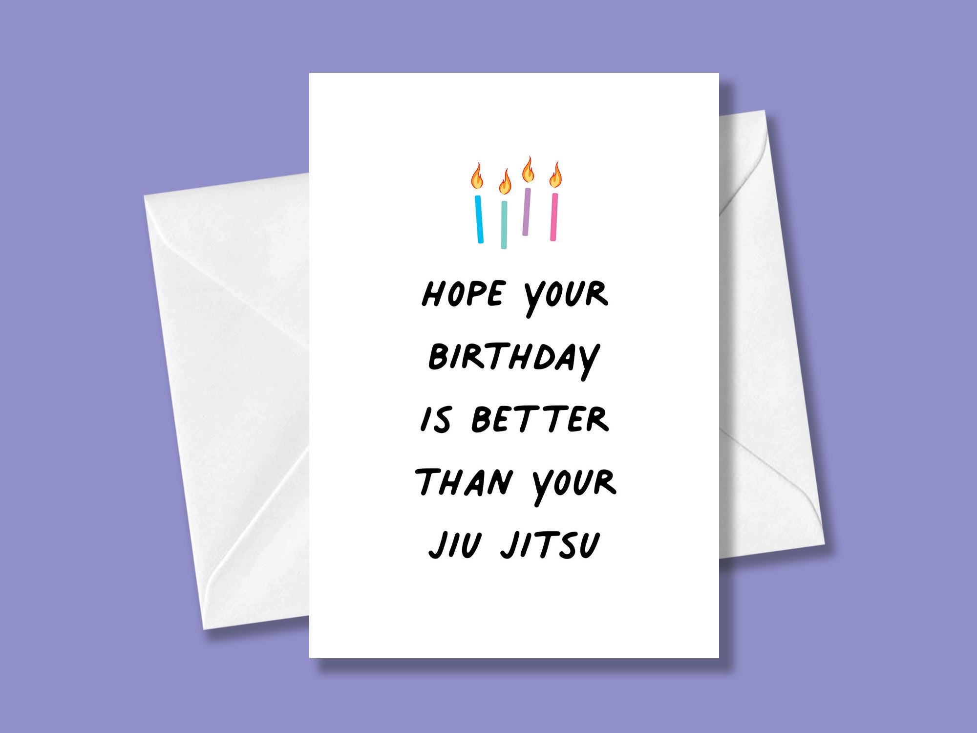 Jiu Jitsu Birthday Quotes Jiu Jitsu Greeting Cards For Sale