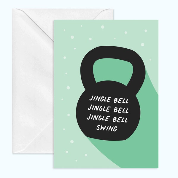 Christmas Cards Fitness - Etsy
