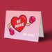 Be Mine (or Else) Greeting Card | Funny Valentine for MMA, Boxing, Muay ...