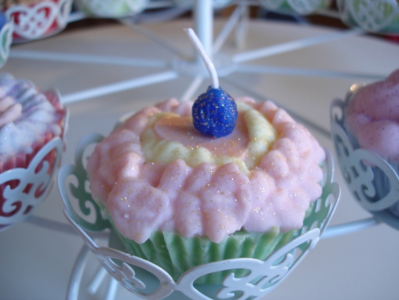 Scented Cupcake Candle - Etsy