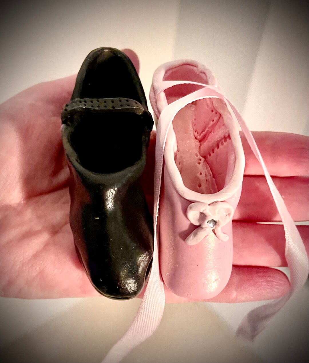 Cake Topper Tap and Ballet Shoe -clay Keepsake - Etsy