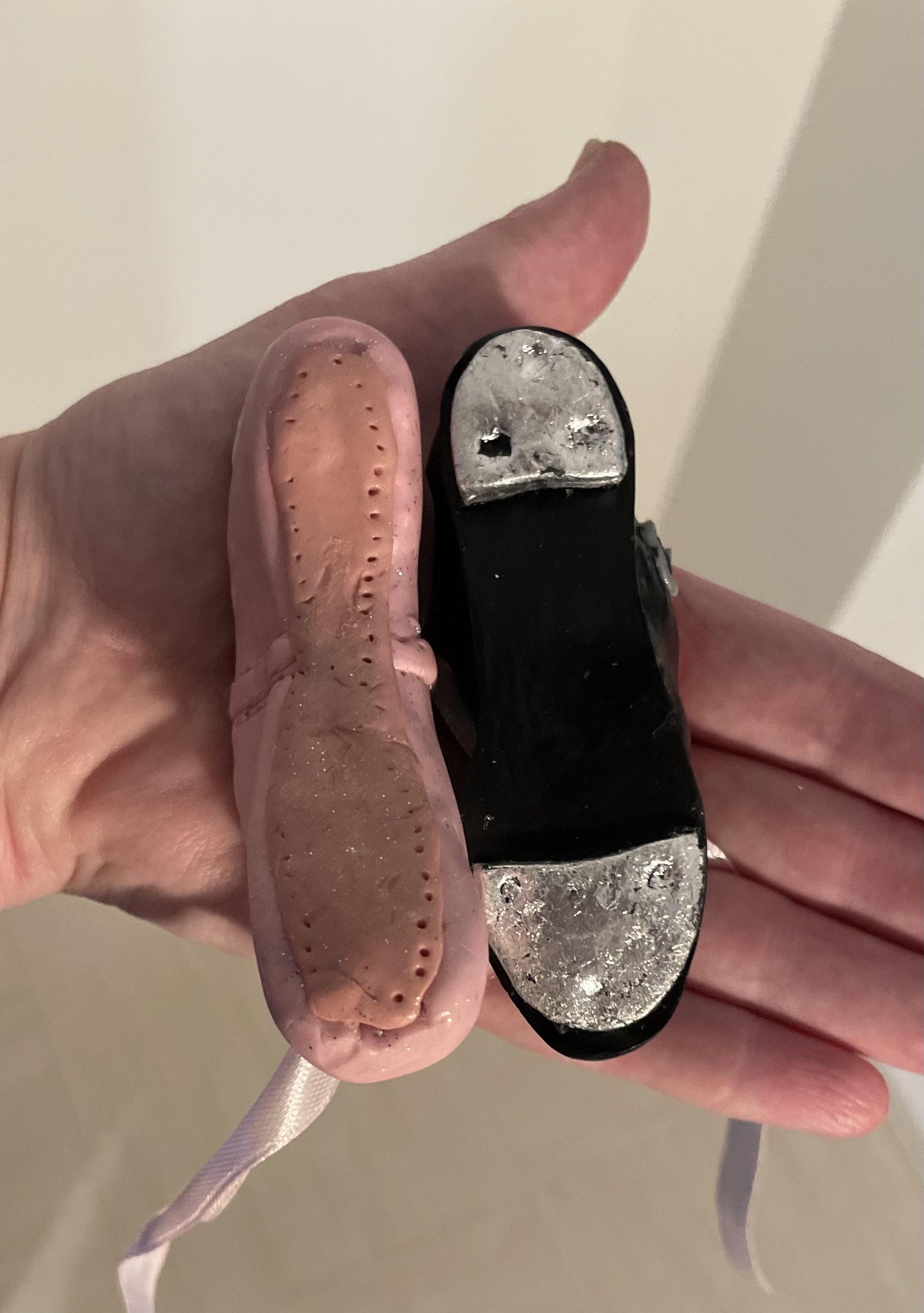 Cake Topper Tap and Ballet Shoe -clay Keepsake - Etsy